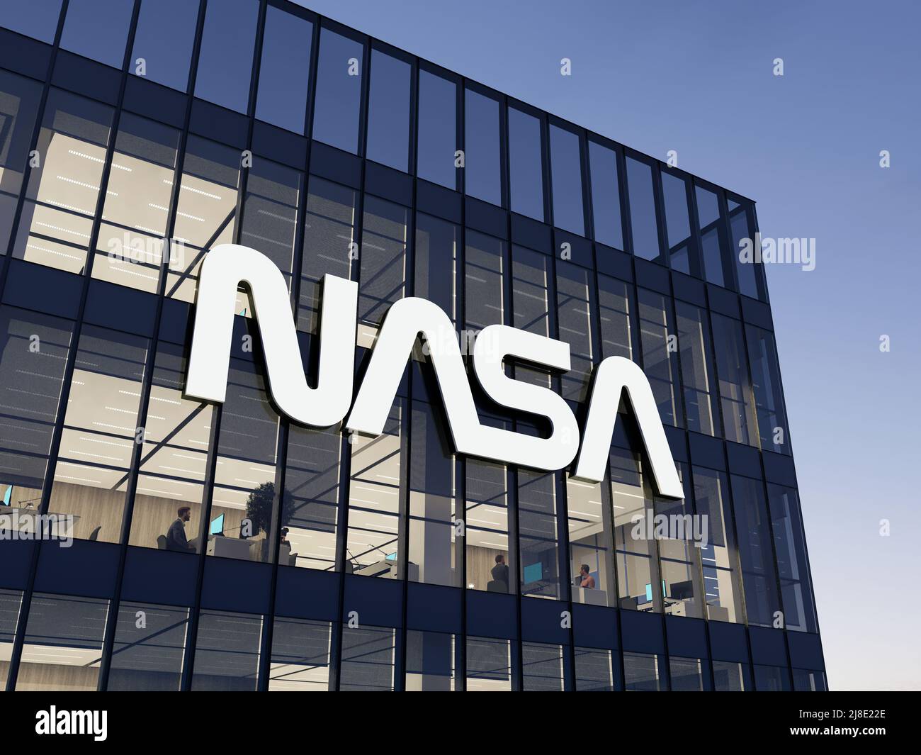 Washington, D.C., USA. May 2, 2022. Editorial Use Only, 3D CGI. NASA ...