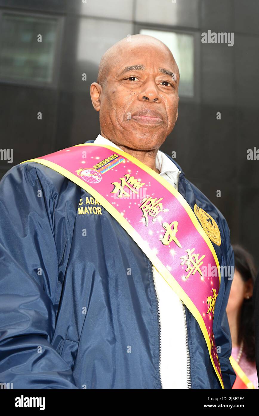 Mayor Eric Adams marches in the 1st Annual Asian American and Pacific ...