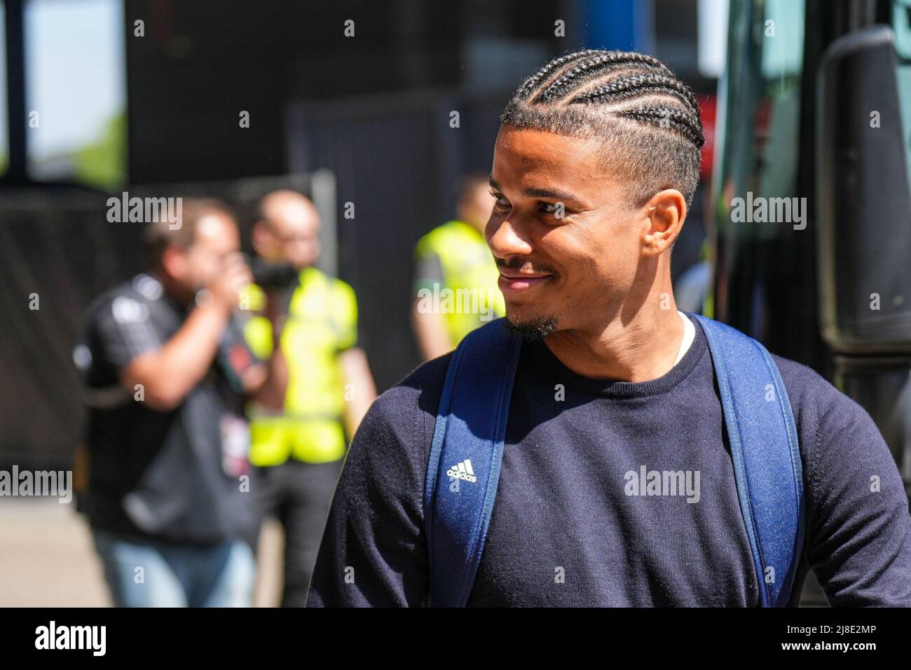 Rotterdam - Denzel Hall of Feyenoord during the match between Feyenoord ...