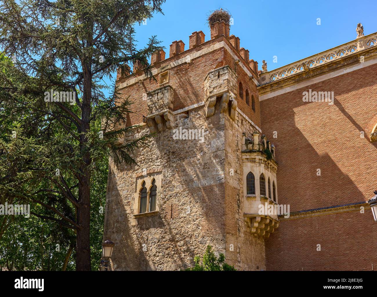 Archiepiscopal Palace of Alcala de Henares. Alcala de Henares, Region ...