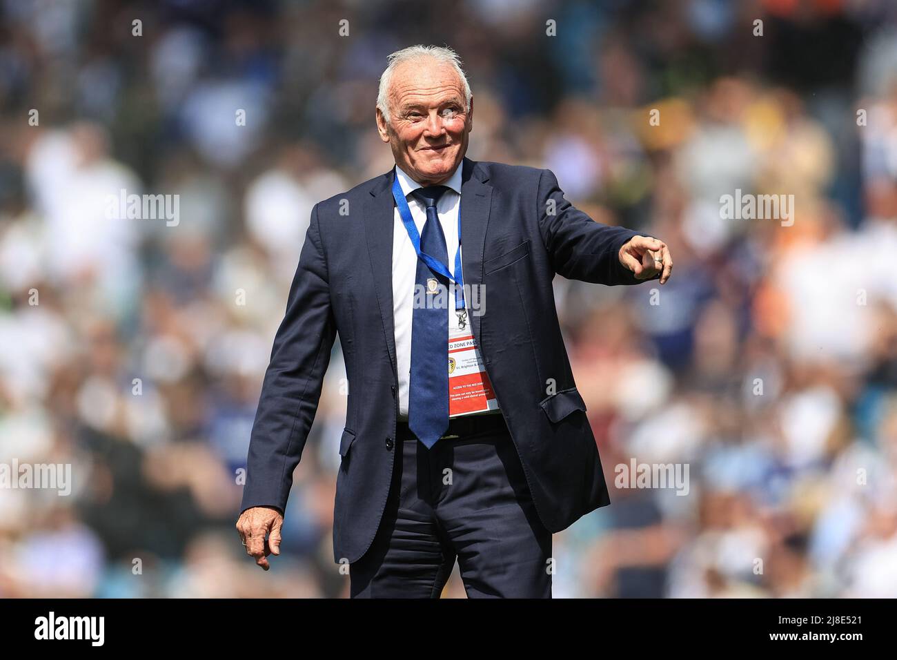 Andy Gray former Leeds United player is in attendance Stock Photo - Alamy