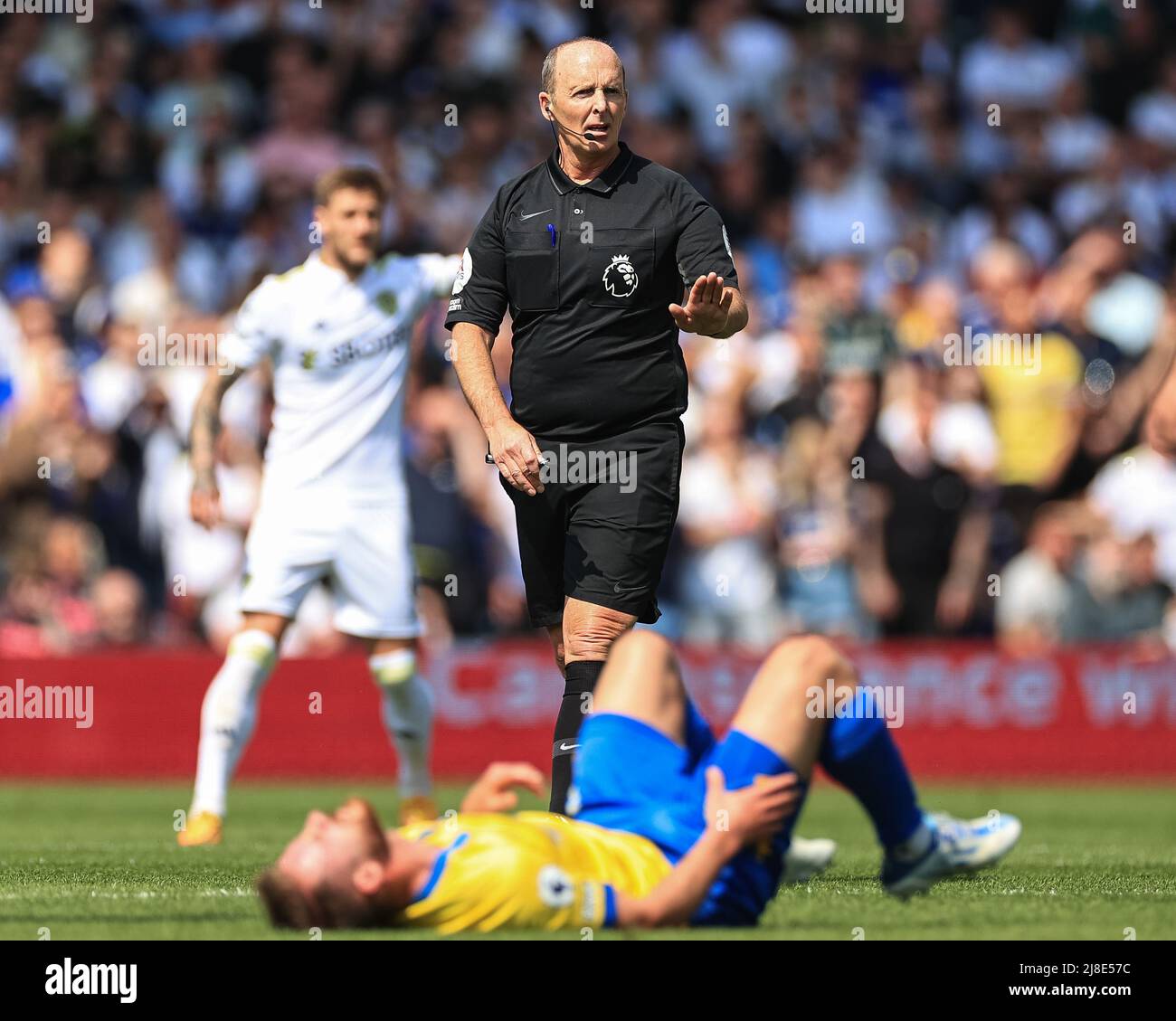Referee mike dean in action hi-res stock photography and images - Alamy