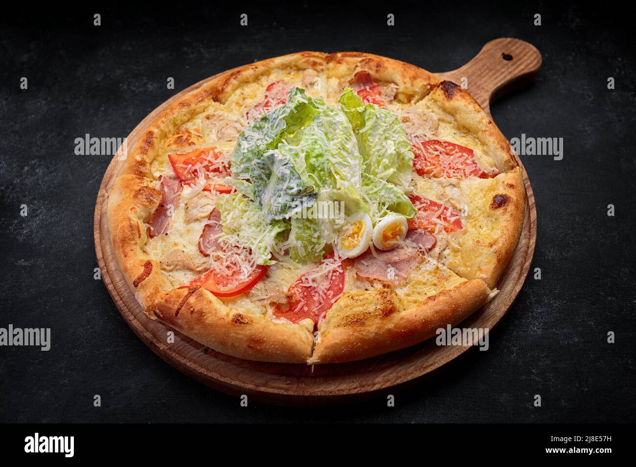 Caesar pizza hi-res stock photography and images - Alamy
