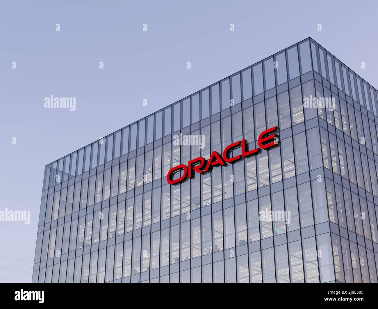 Austin, TX, USA. May 2, 2022. Editorial Use Only, 3D CGI. Oracle ...