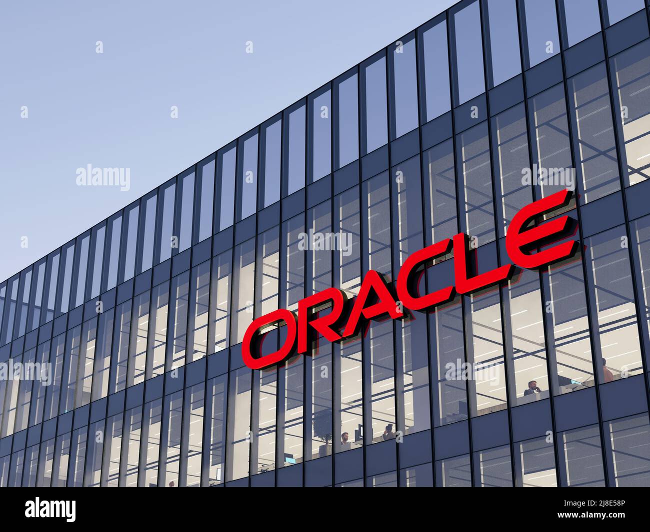 Austin, TX, USA. May 2, 2022. Editorial Use Only, 3D CGI. Oracle ...