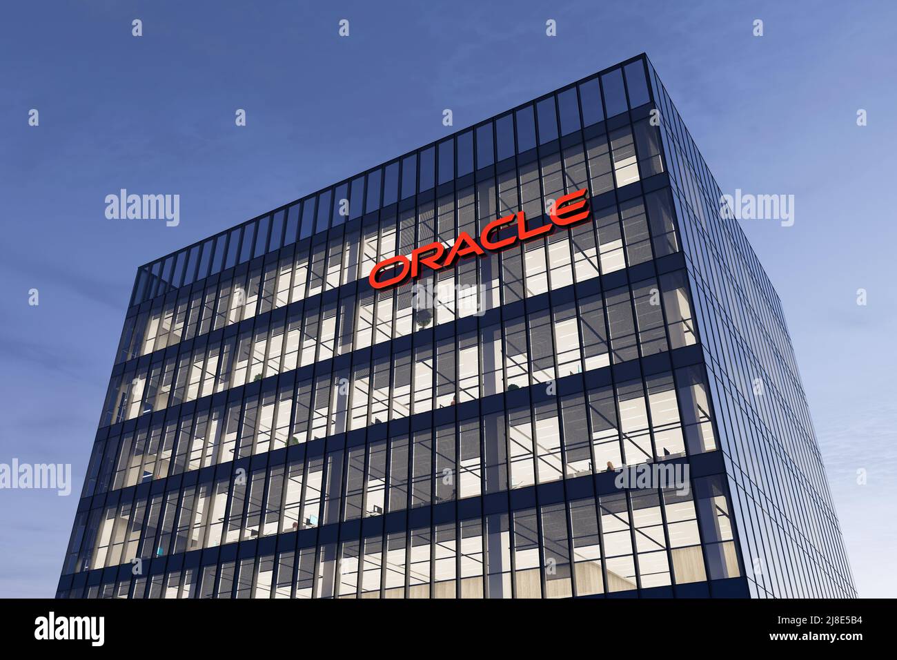 Austin, TX, USA. May 2, 2022. Editorial Use Only, 3D CGI. Oracle ...