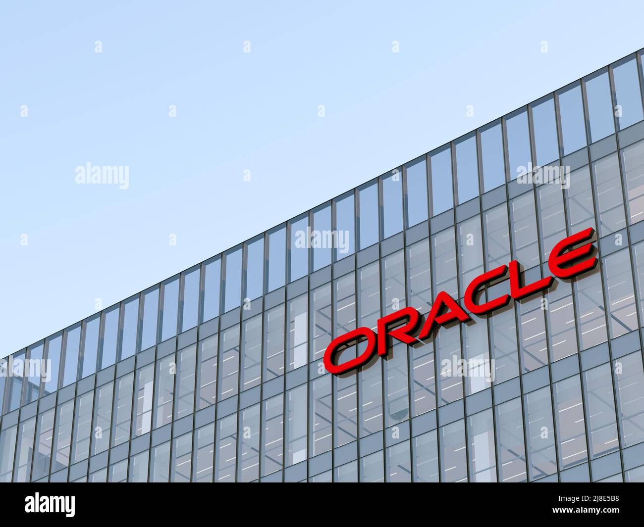 Austin, TX, USA. May 2, 2022. Editorial Use Only, 3D CGI. Oracle ...