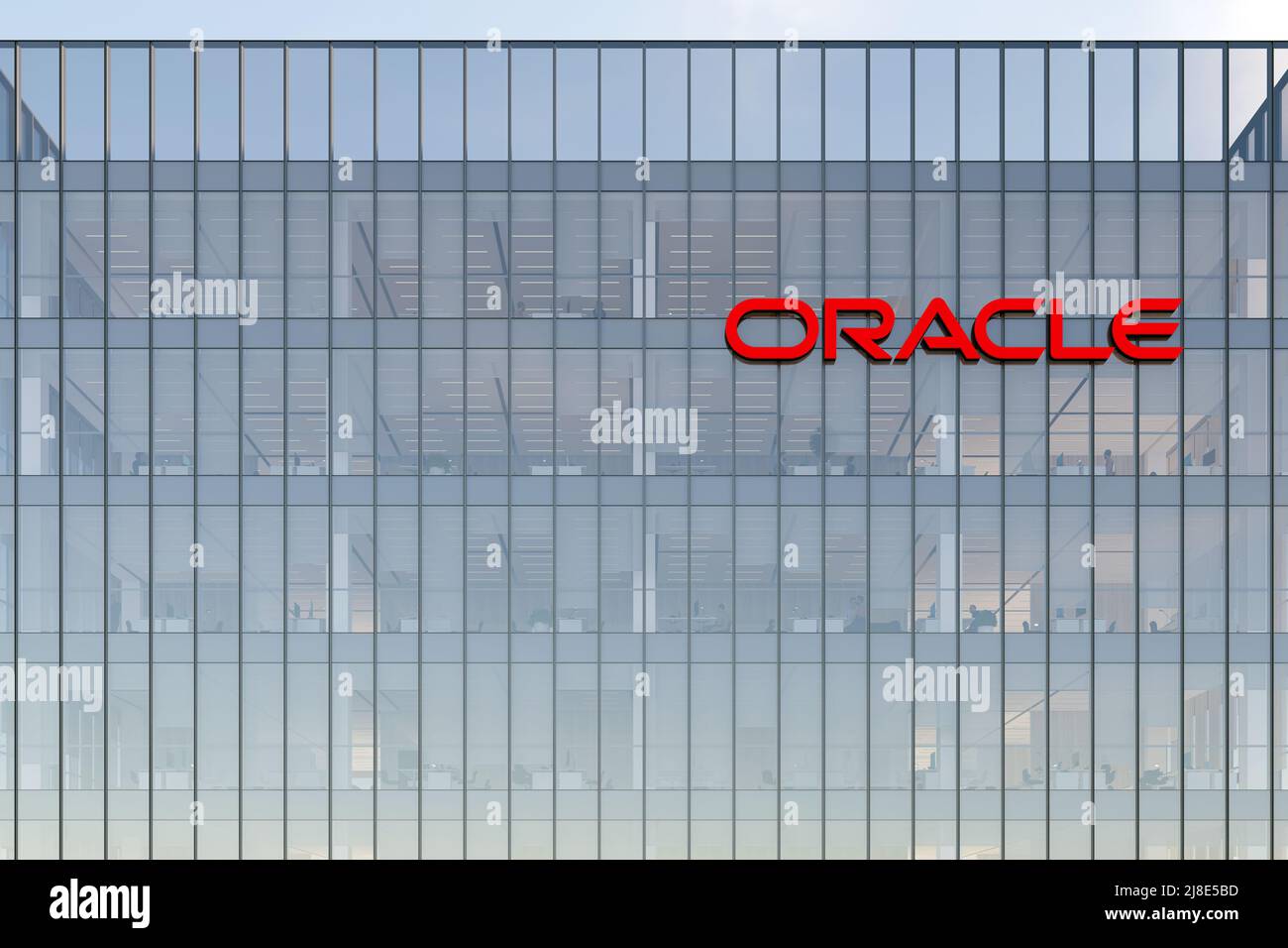 Austin, TX, USA. May 2, 2022. Editorial Use Only, 3D CGI. Oracle ...