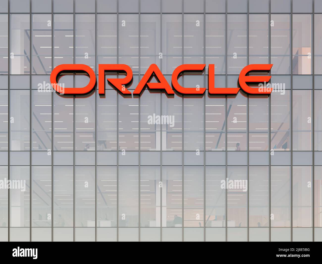 Austin, TX, USA. May 2, 2022. Editorial Use Only, 3D CGI. Oracle ...