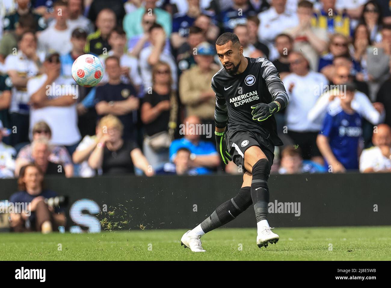 Robert Sanchez #1 of Brighton & Hove Albion in action during the game ...