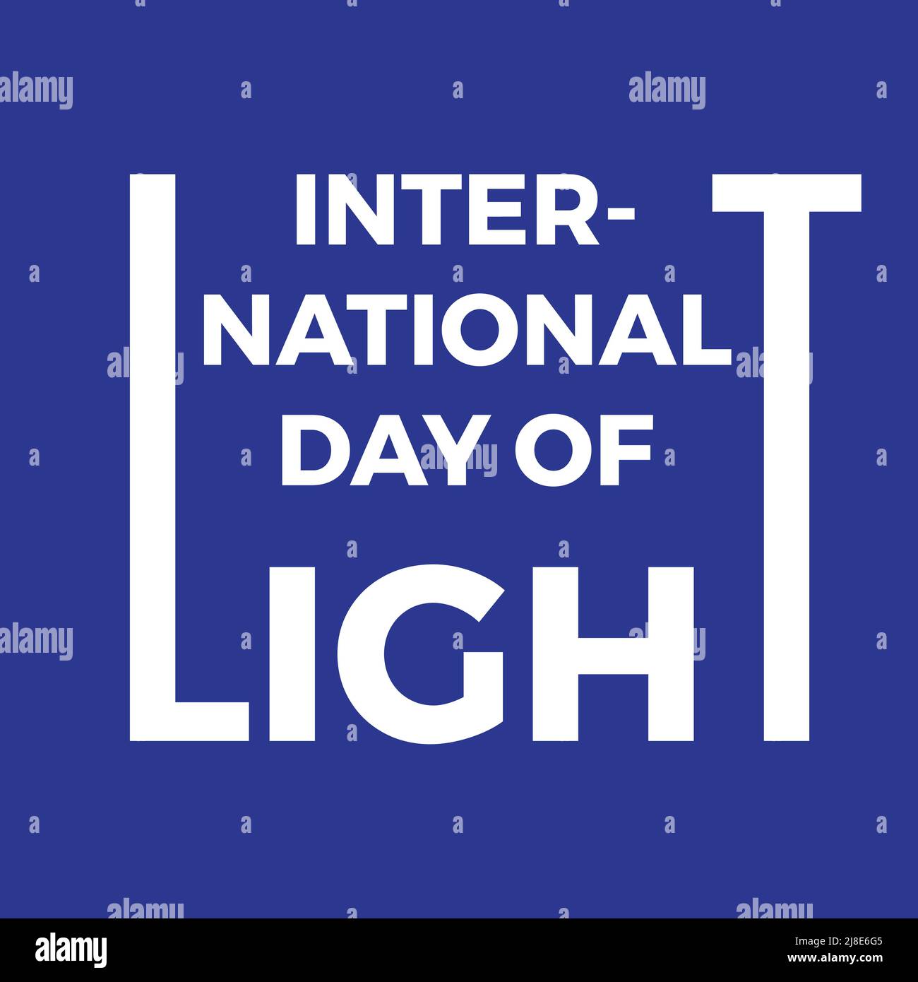 vector graphic of international day of light good for international day ...
