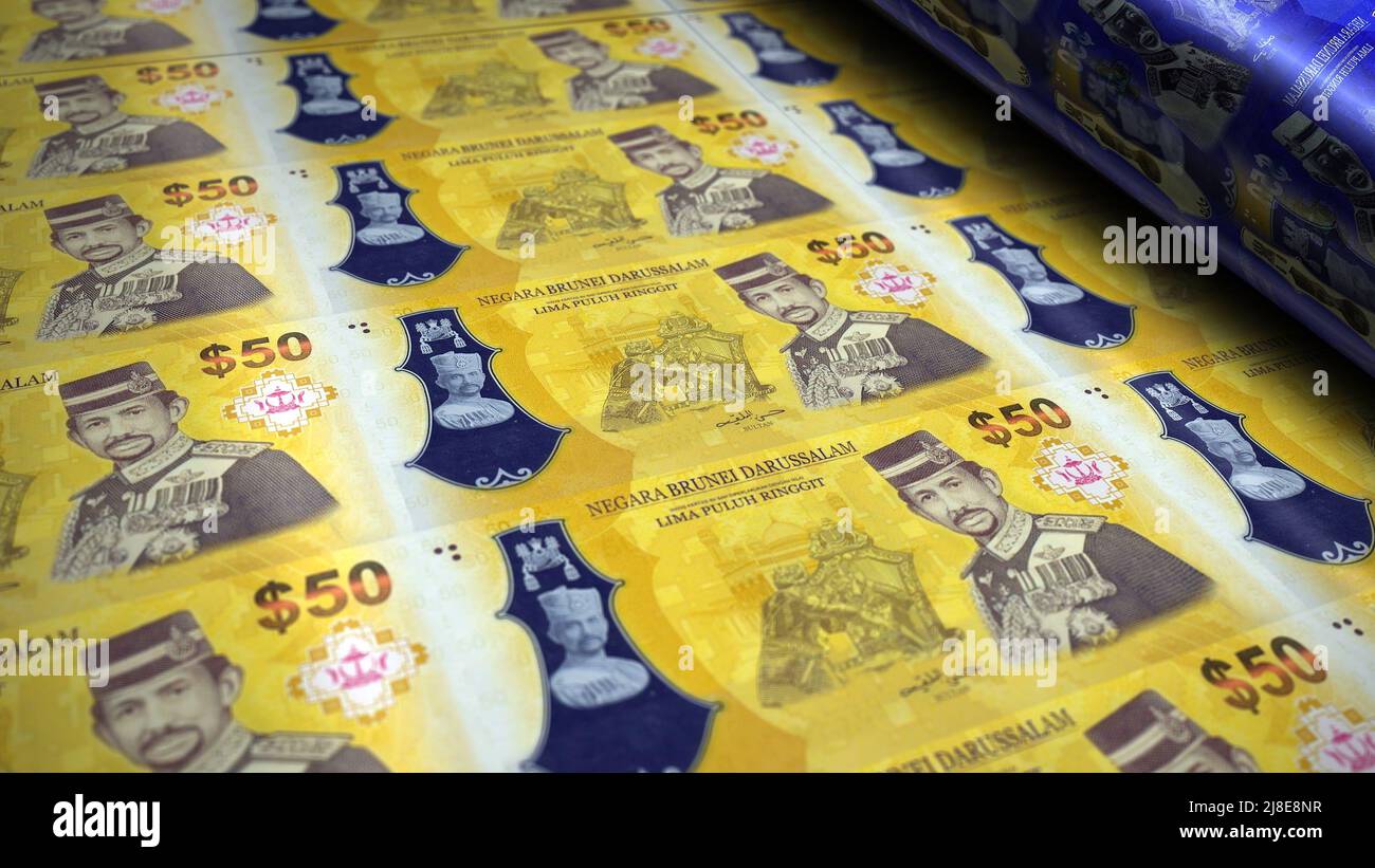 Brunei currency hi-res stock photography and images - Alamy
