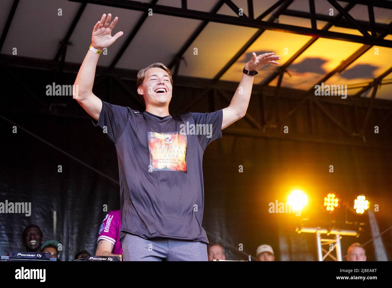 DEVENTER, NETHERLANDS - MAY 15: Evert Linthorst of Go Ahead Eagles ...