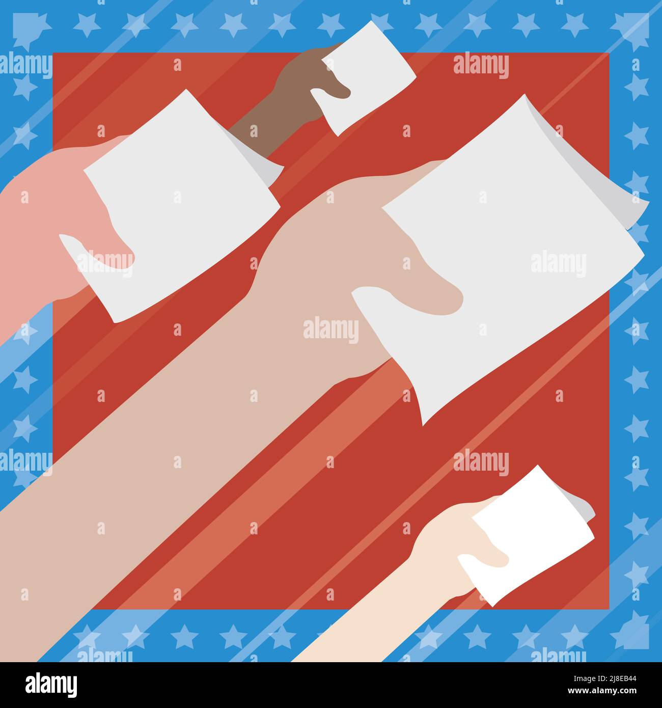 American suffrage movement Stock Vector Images - Alamy