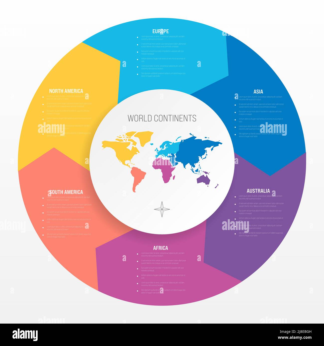 Continents of asia and europe arrow Stock Vector Images - Alamy