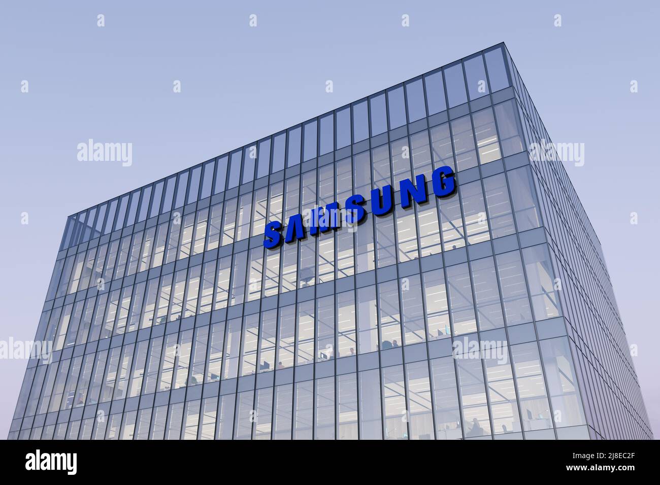 Suwon-si, South Korea. May 2, 2022. Editorial Use Only, 3D CGI. Samsung ...