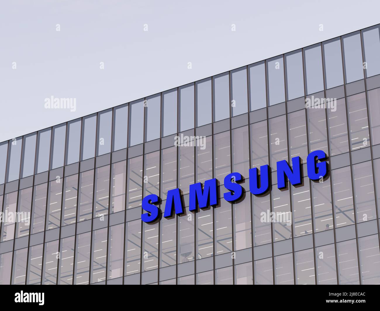 Suwon-si, South Korea. May 2, 2022. Editorial Use Only, 3D CGI. Samsung ...