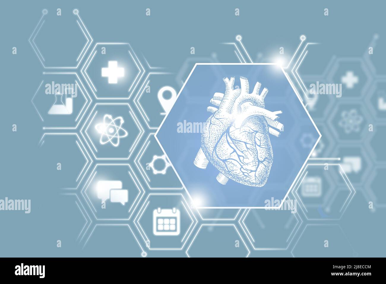 Human internal organ Heart emergency help and protection from diseases ...