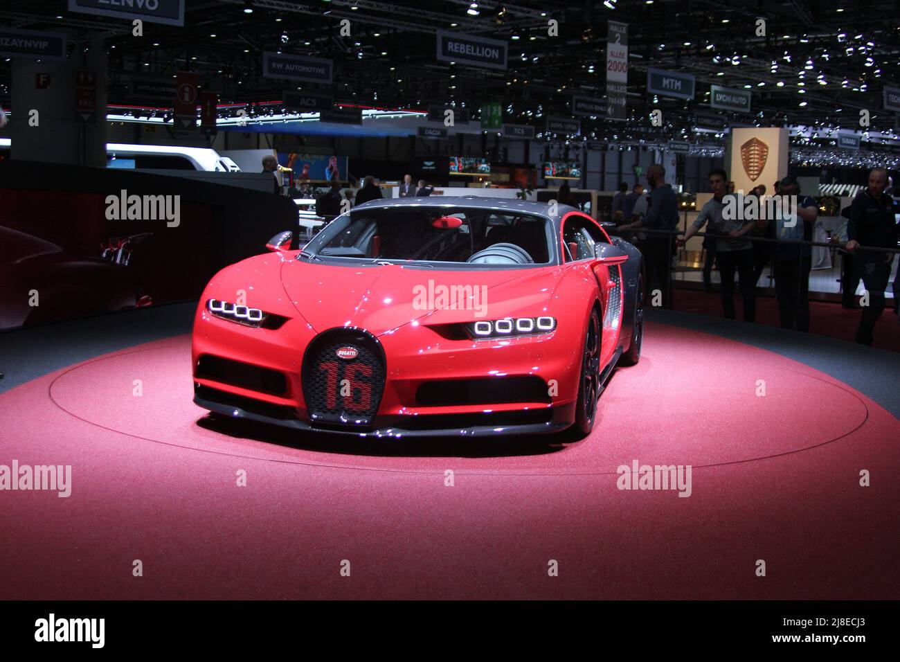 Geneva Car Show Stock Photo - Alamy