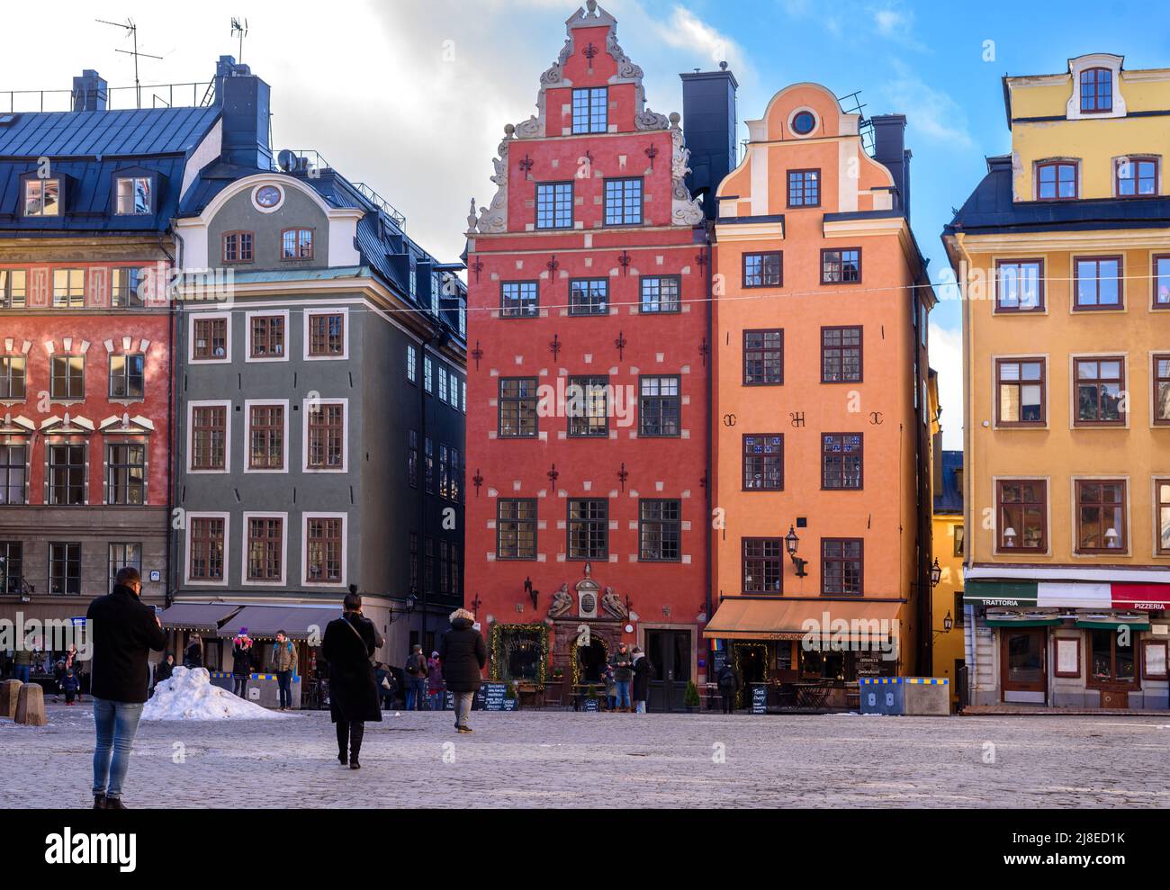 Stortorget in Old City (Gamla Stan), the Oldest Square in Stockholm ...
