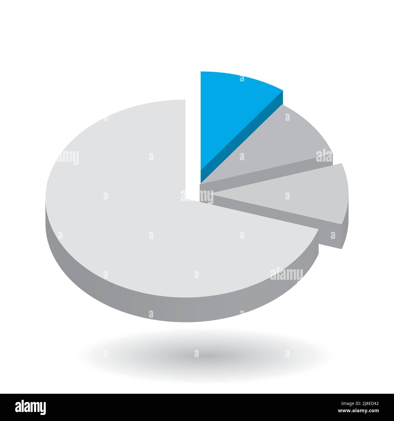 Pie chart vector design element Stock Vector Image & Art - Alamy