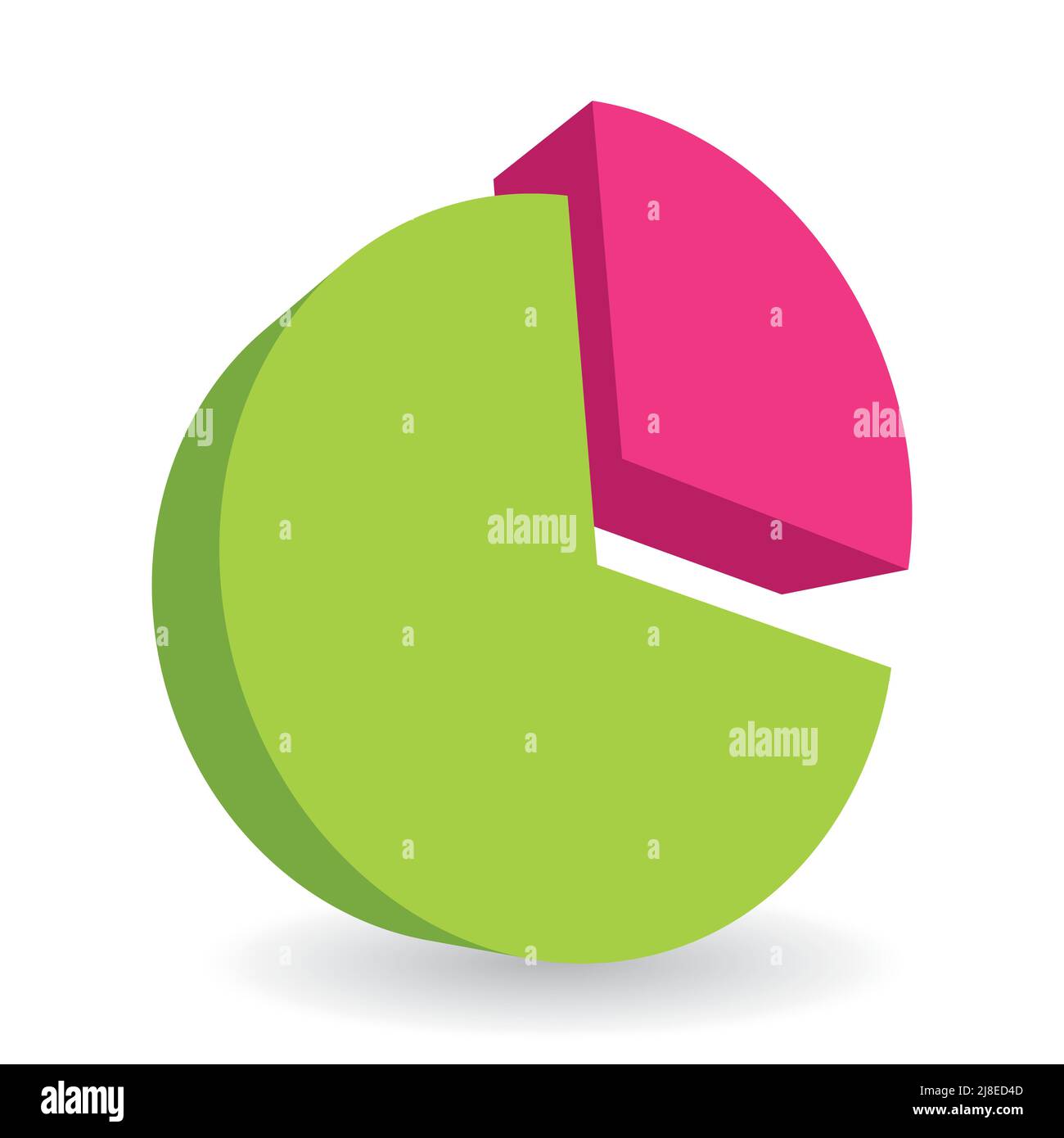 Colorful pie chart design element Stock Vector Image & Art - Alamy