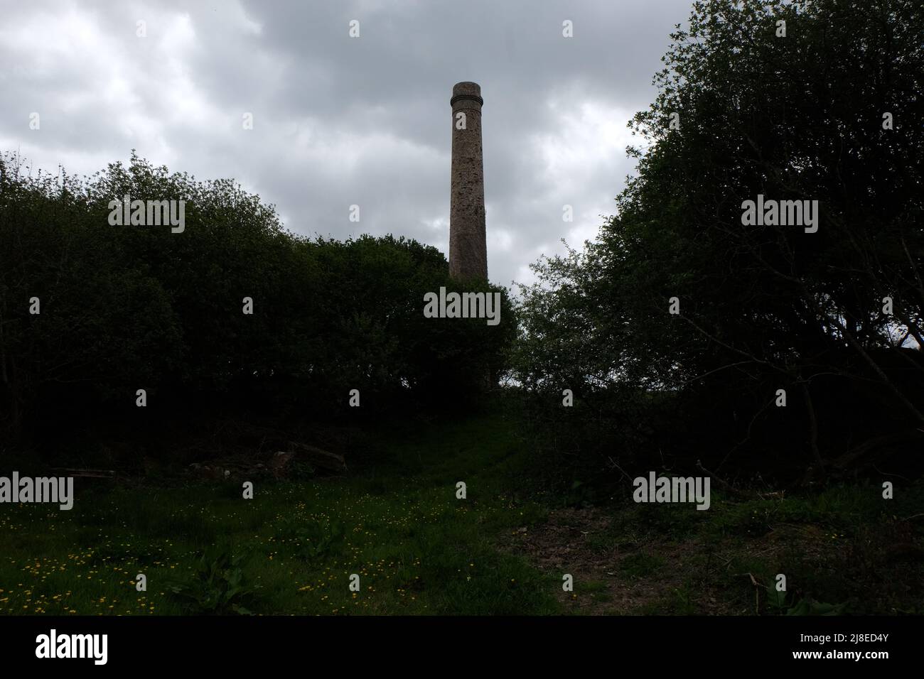 Parka Mine (Park of Mines), 1873 Trevarran United Mine, Indian Queens ...