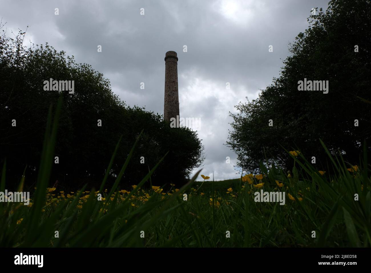 Parka Mine (Park of Mines), 1873 Trevarran United Mine, Indian Queens ...