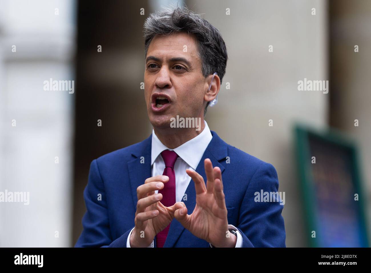 Shadow Secretary of State for Climate Change and Net Zero Ed Miliband ...