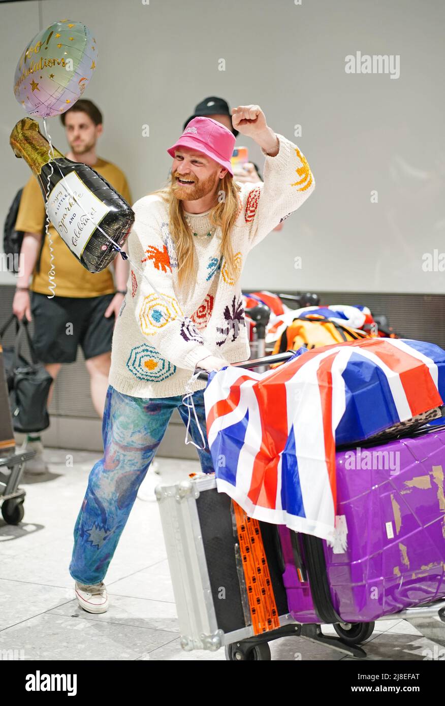 Sam ryder eurovision song contest 2022 hi-res stock photography and ...