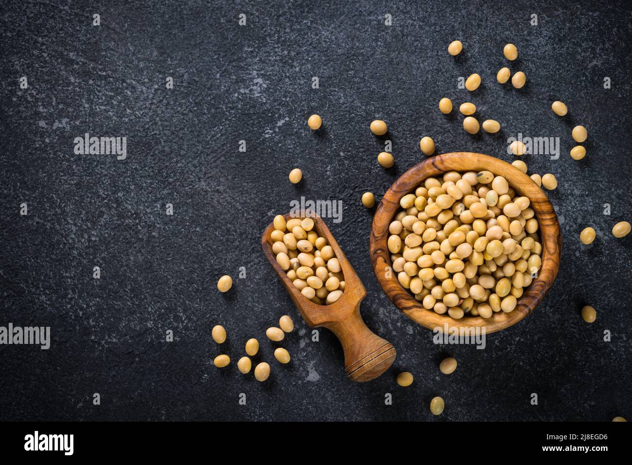 Soy is a source of plant based protein Stock Photo - Alamy