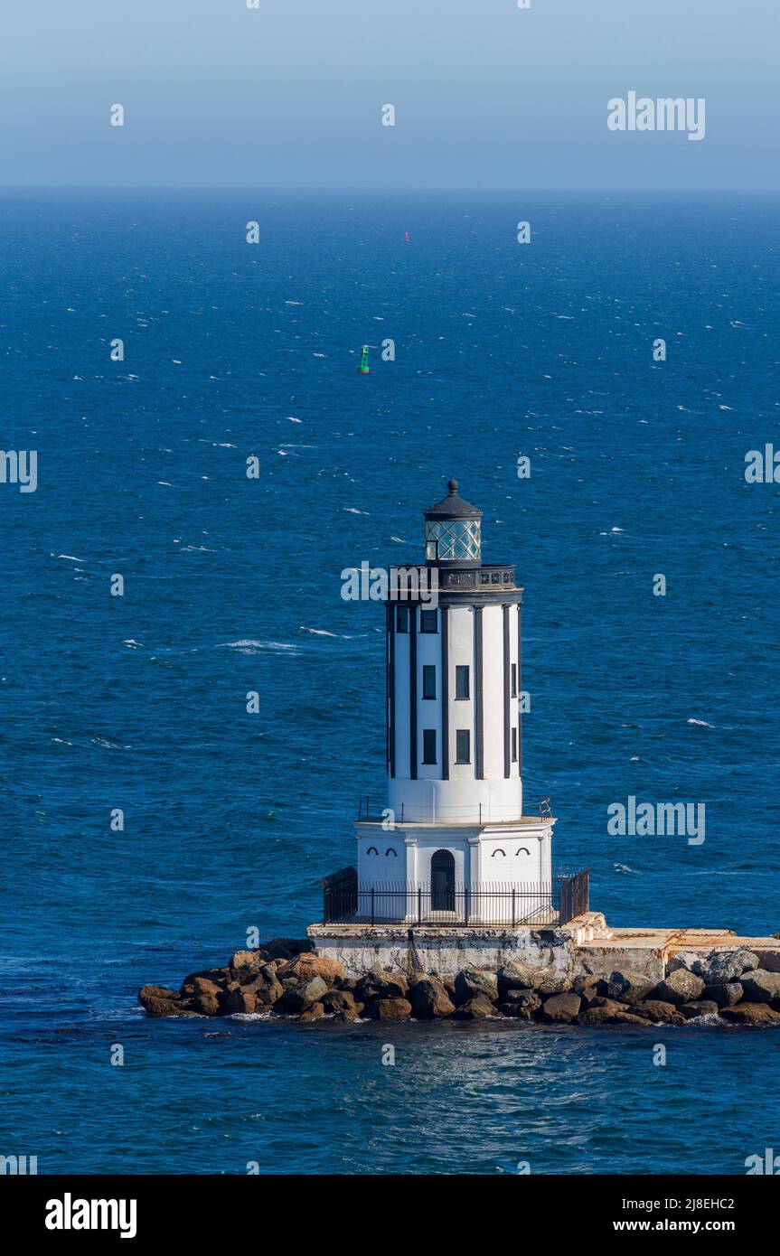 Angel's Gate Lighthouse, Port of Los Angeles, San Pedro, California ...