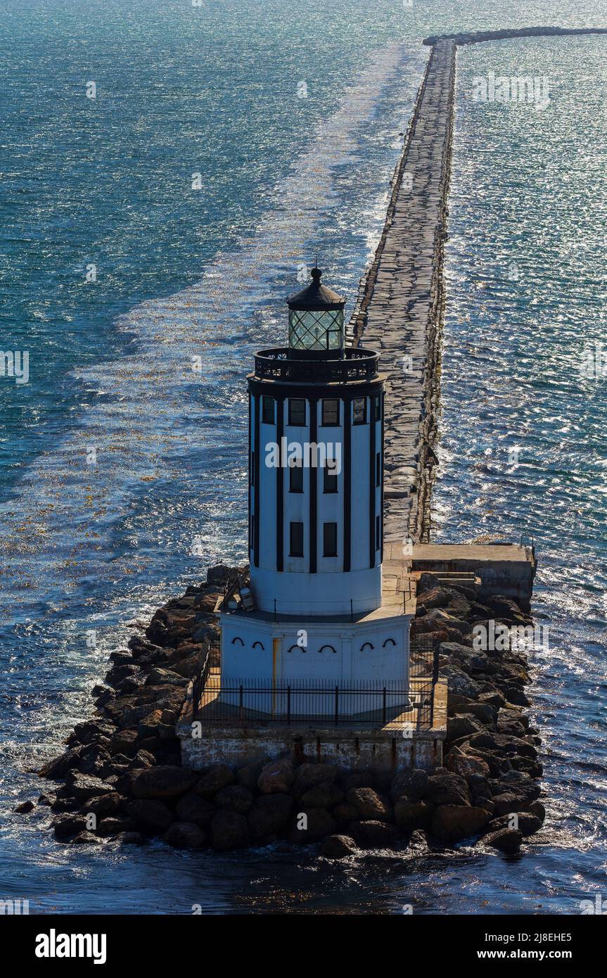 Angel's Gate Lighthouse, Port of Los Angeles, San Pedro, California ...