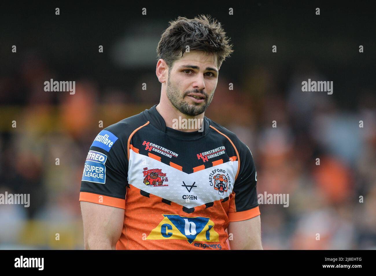 Castleford, England - 15th May 2022 - Jake Mamo of Castleford Tigers ...