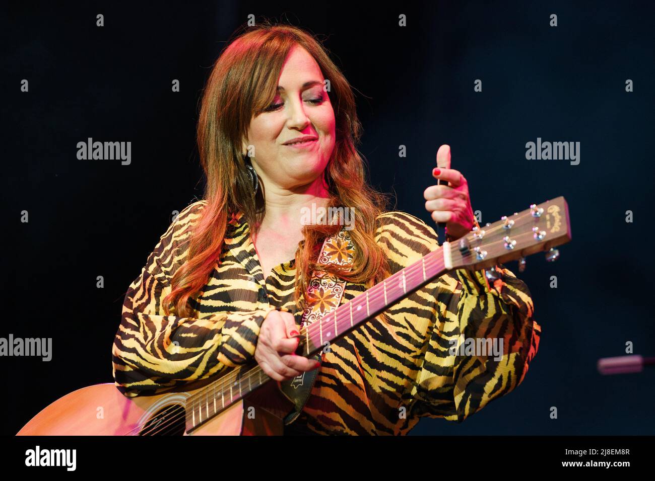 Madrid, Spain. 15th May, 2022. Singer Mai Meneses known as Nena Daconte ...