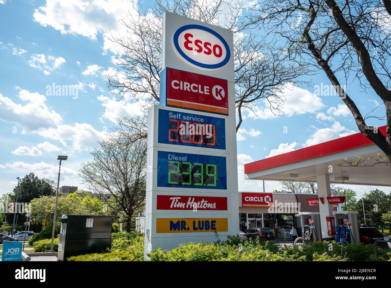 Esso station hi-res stock photography and images - Alamy