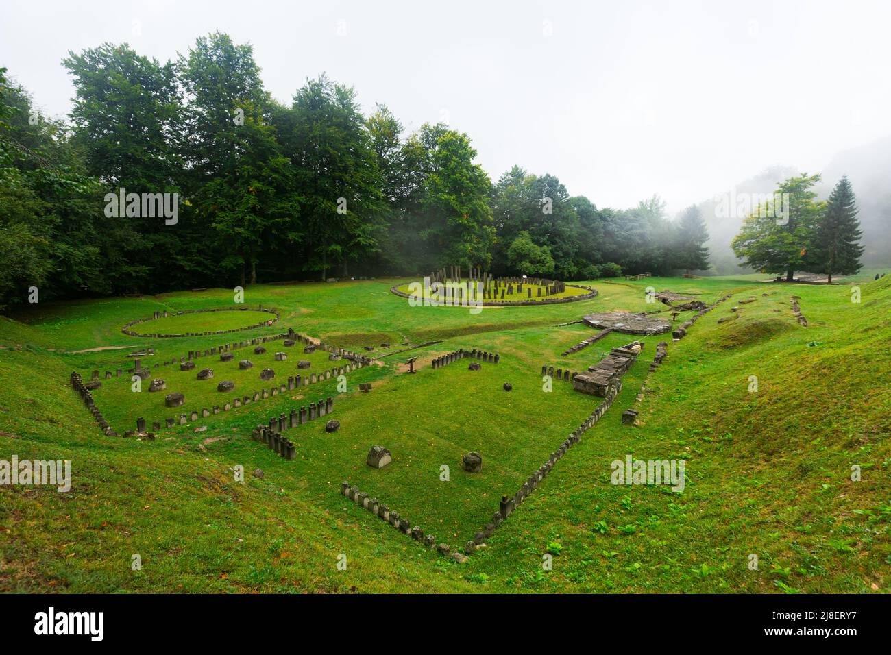 Sacred Area is historical landmark of Romania Stock Photo - Alamy