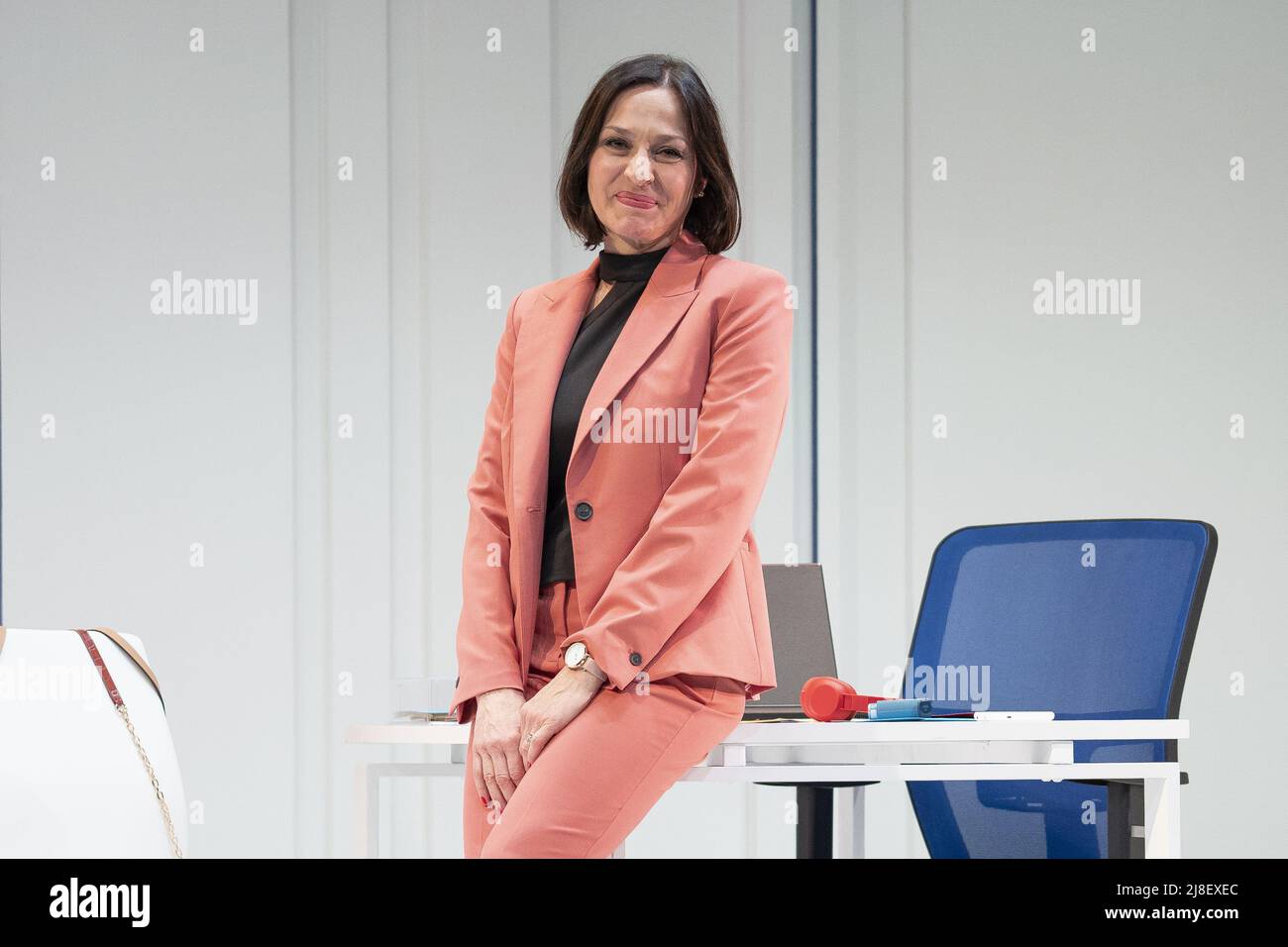 Actress natalia millan poses during the presentation of the mess hi-res ...