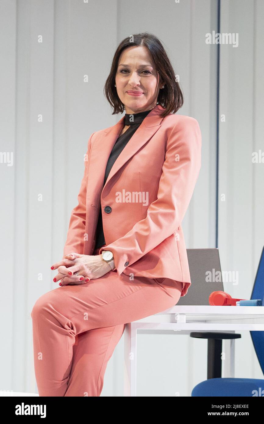 Actress natalia millan poses during the presentation of the mess hi-res ...