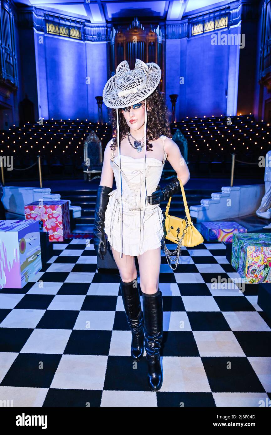 London, UK. 15th May, 2022. Fancy Shews attend Manish Arora showcases ...