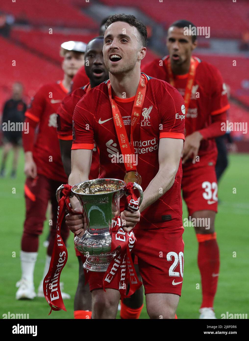 Diogo jota liverpool trophy hi-res stock photography and images - Alamy