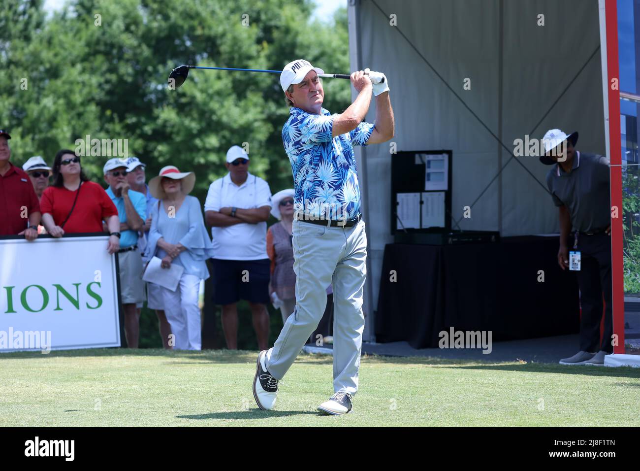 BIRMINGHAM, AL - MAY 15: Gene Sauers during the final round of the PGA ...
