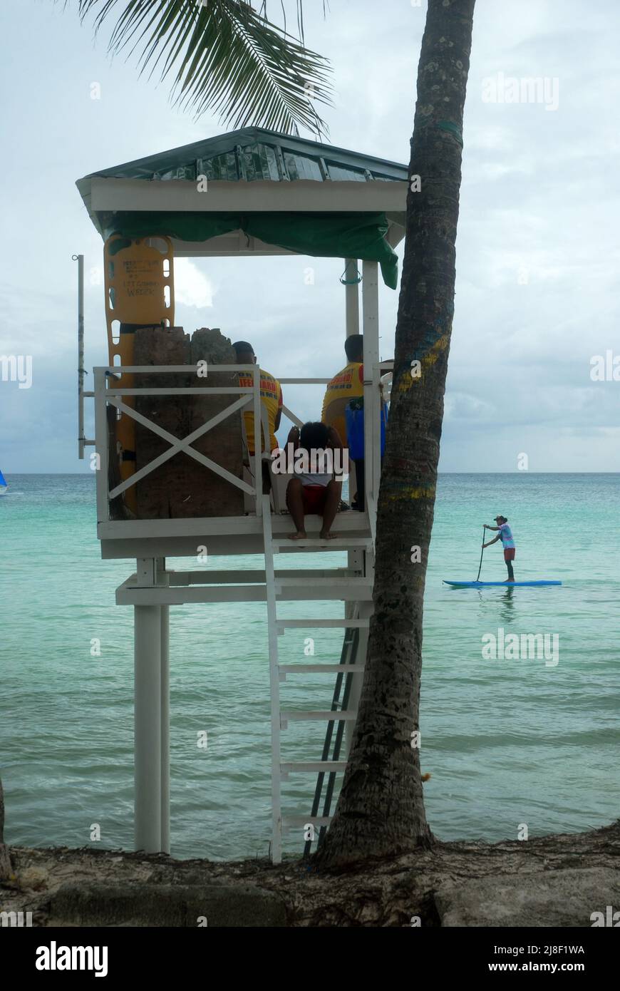 Lifeguard Tower, Boracay, The Visayas, Philippines, Southeast Asia ...