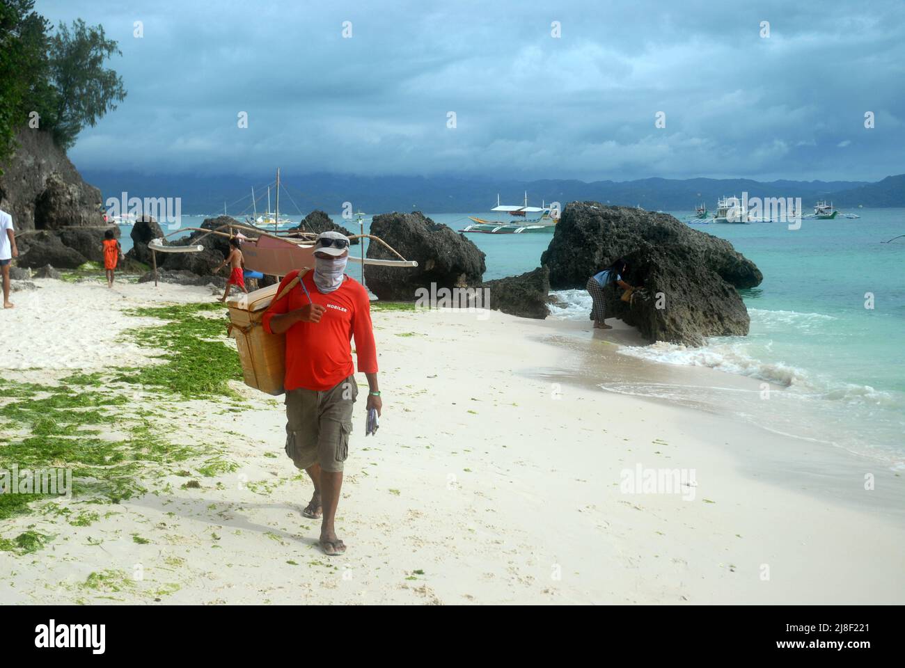 Balinghai Beach, Boracay, The Visayas, Philippines, Southeast Asia ...