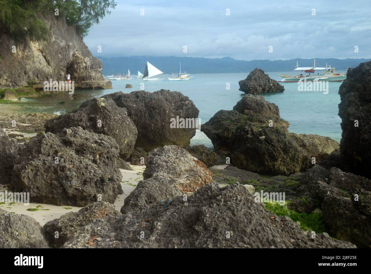 Balinghai Beach, Boracay, The Visayas, Philippines, Southeast Asia ...