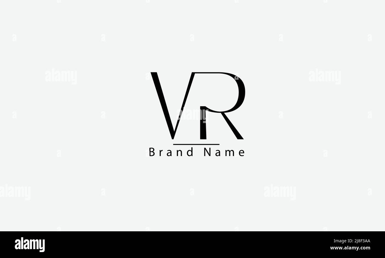 Vr letters Stock Vector Images - Alamy