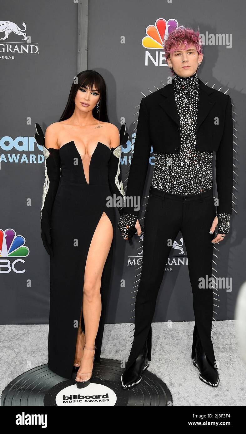Las Vegas, USA. 15th May, 2022. Megan Fox, Machine Gun Kelly attend the 2022 Billboard Music ...