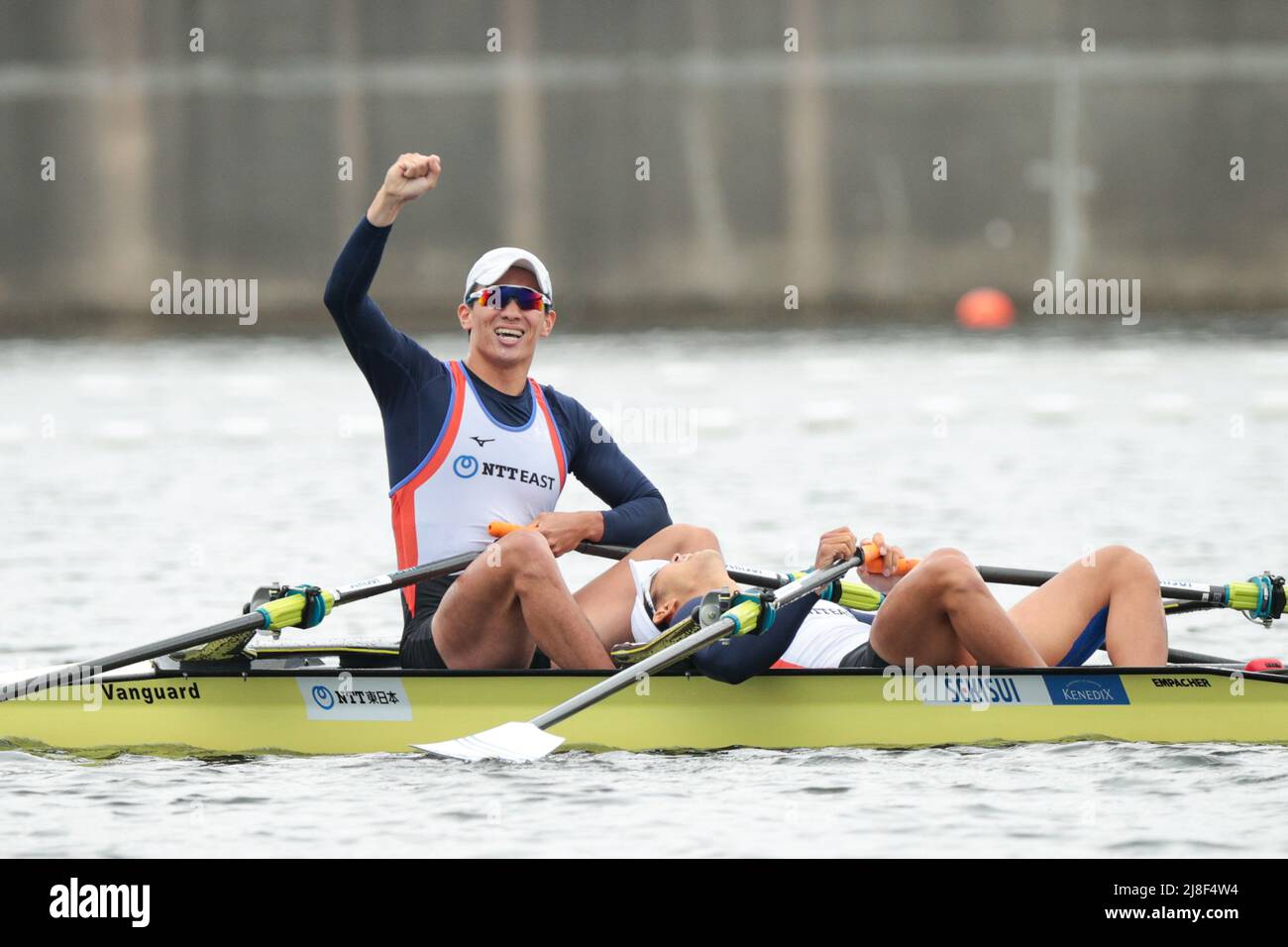 Tokyo, Japan. 15th May, 2022. Hideo Toyama & Tatsuya Sakurama (NTT ...