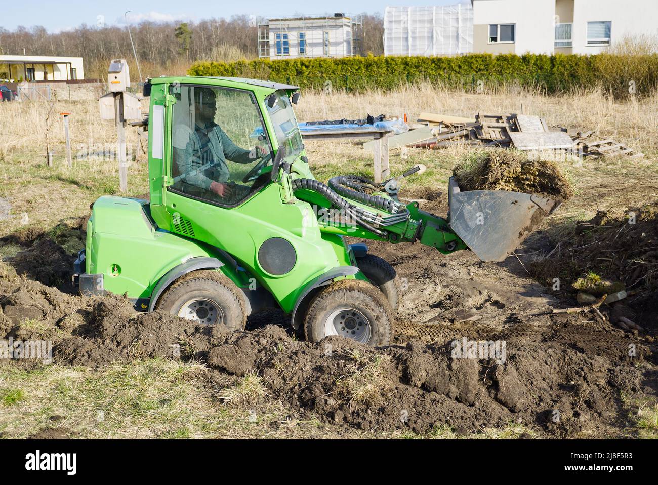 Mini traktor hi-res stock photography and images - Alamy
