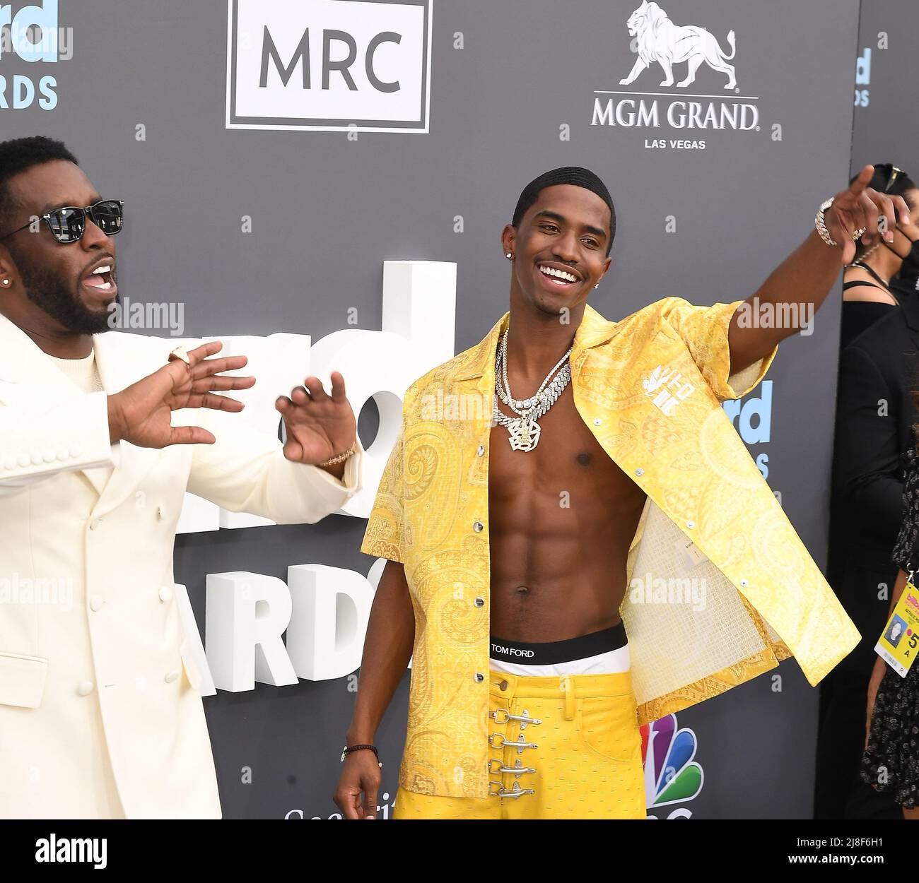 Las Vegas, USA. 15th May, 2022. Diddy aka Sean Combs and son Christian Combs attend the 2022 ...